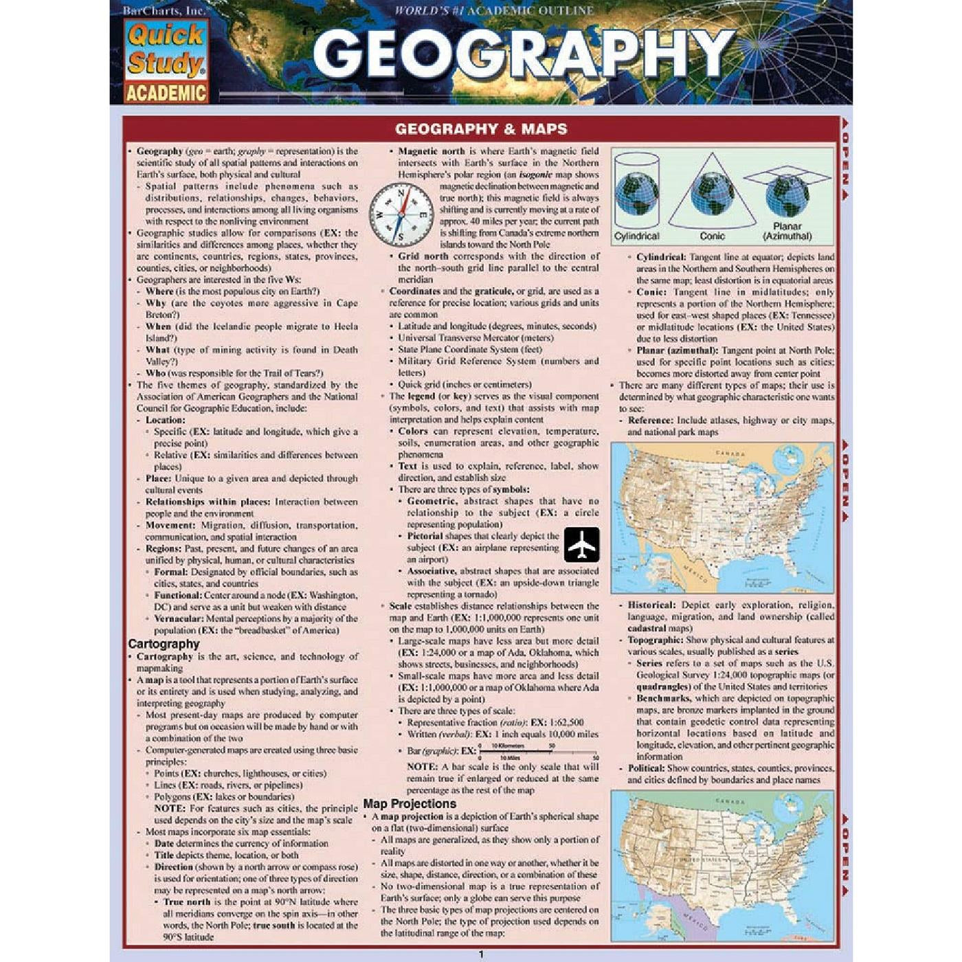 Geography Bar Chart – University Book Store
