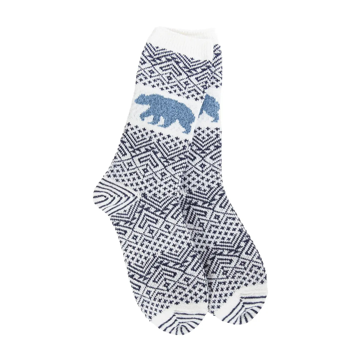 World's Softest Blue Nature Walk Crew Socks – University Book Store